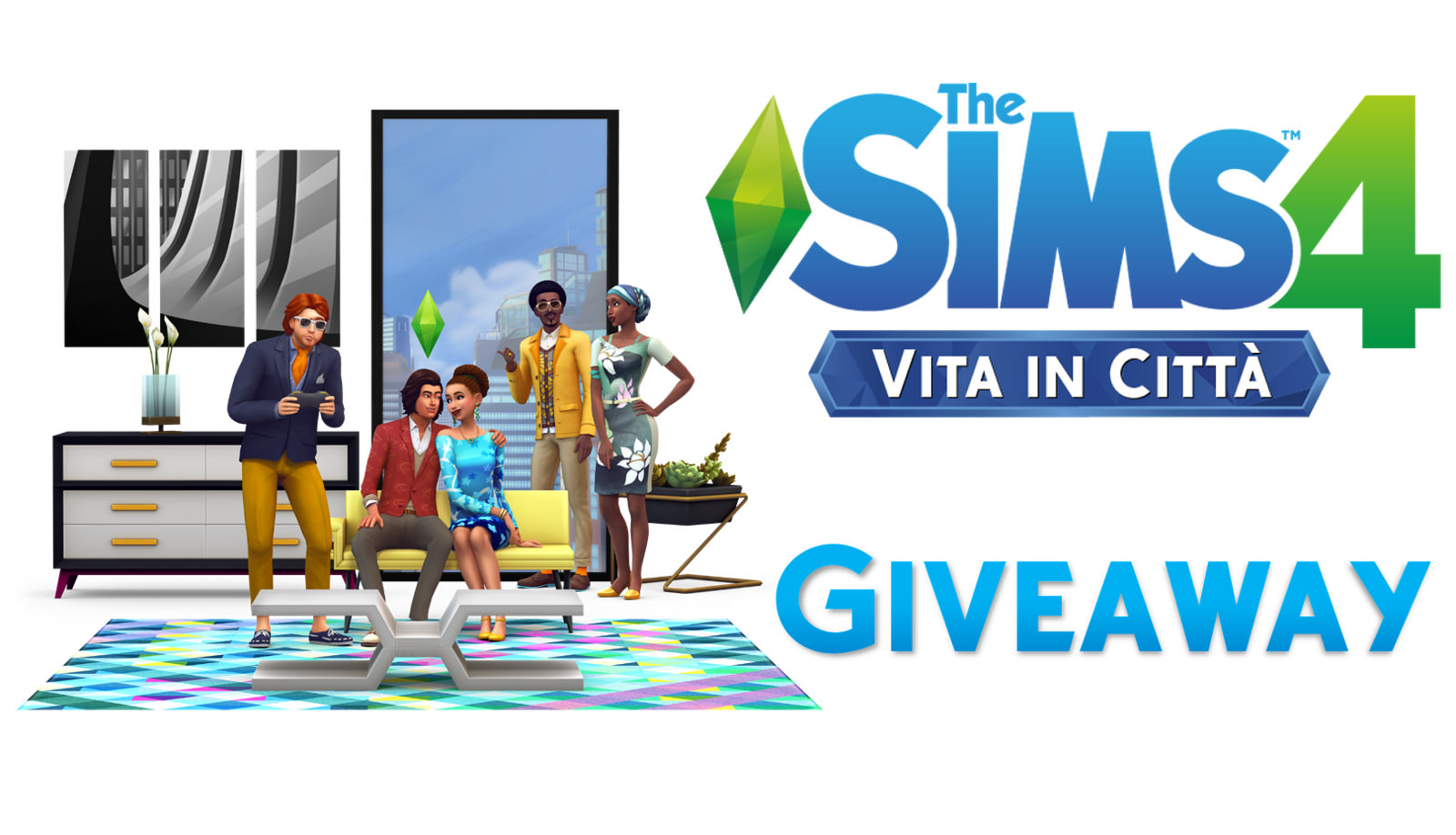 Giveaway - Vincitori The Sims 4 Vita in Città - SimsWorld