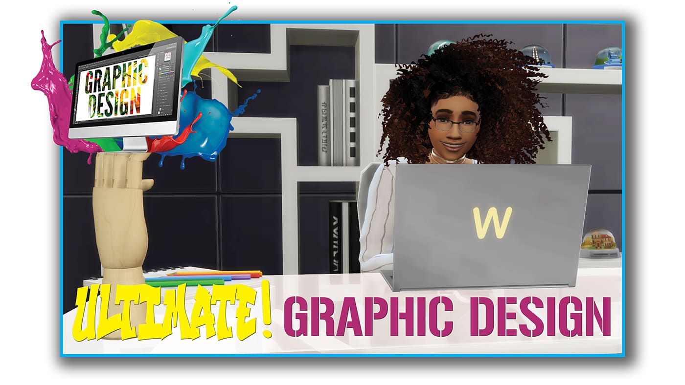 The Sims 4 - Diventa un graphic designer con la mod di asiashamecca ...