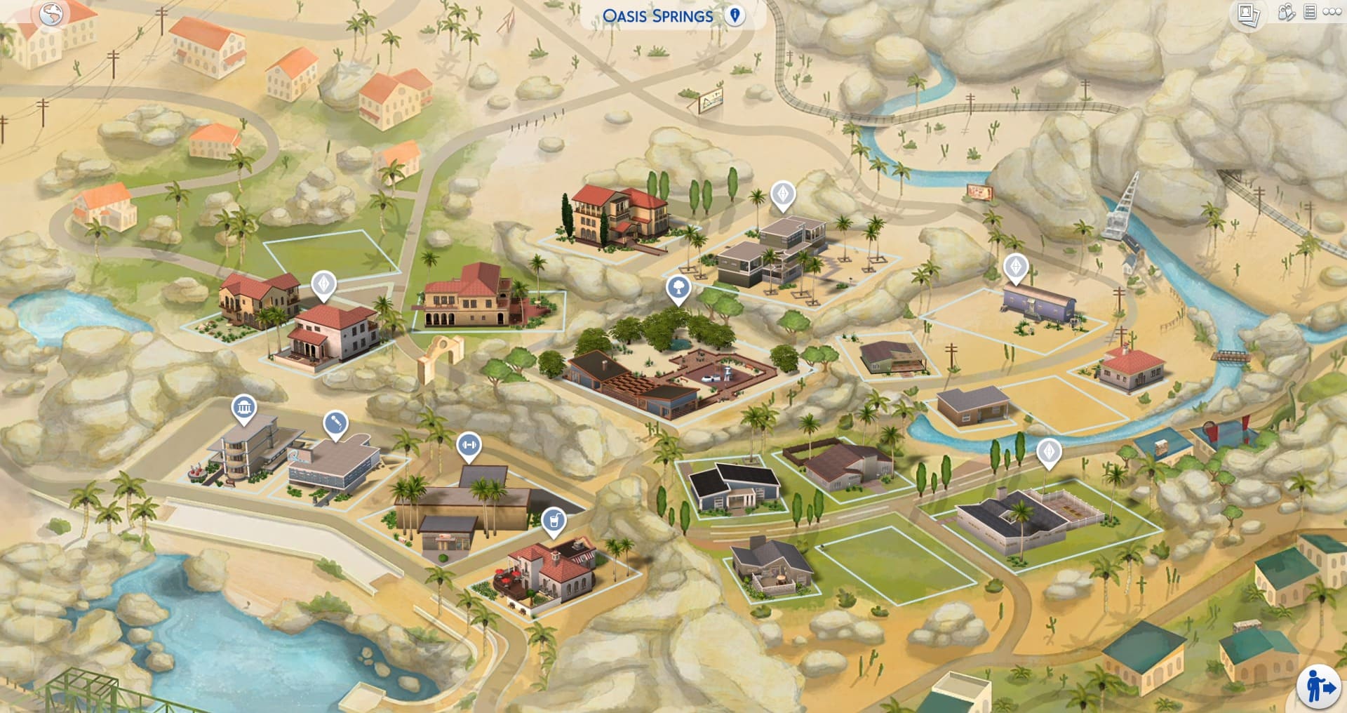 The Sims 4 - Scarica queste mappe dettagliate per gli scenari! - SimsWorld