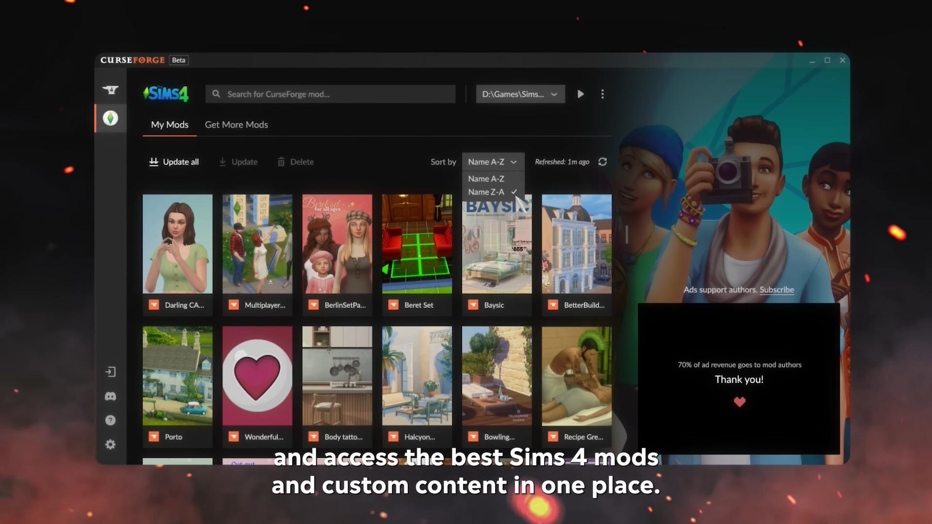 Presto potrete scaricare Mods e CC per The Sims 4 da una piattaforma ...