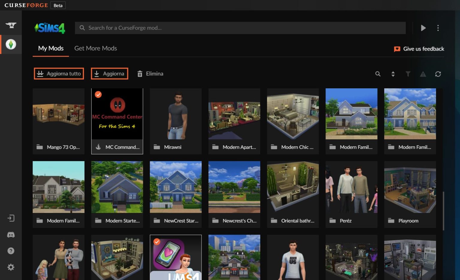 The Sims 4 - Guida all'uso di CurseForge per scaricare e gestire Mods e CC - SimsWorld